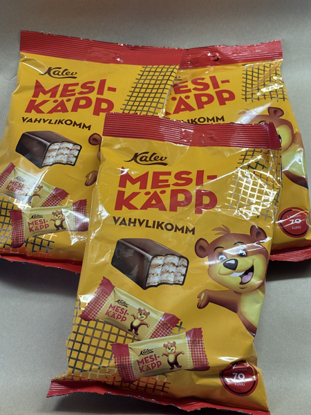 Kalev Mesi Kapp Вафельные конфеты с пралиновым кремом,150 г купить на ...