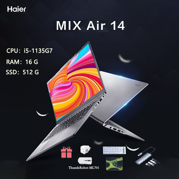 Ноутбук Haier mixair14, черно-серый купить по низкой цене: отзывы, фото ...