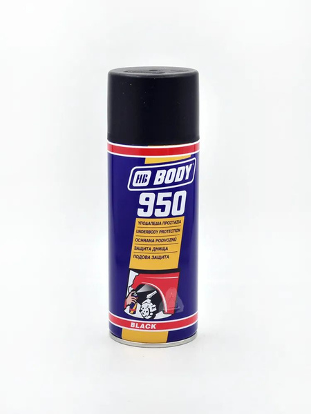 BODY 950 Антигравий спрей ЧЕРНЫЙ (400мл) купить на OZON по низкой цене ...