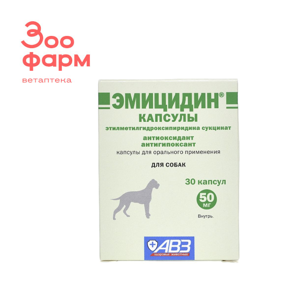Эмицидин 50 мг, 30 капсул - купить с доставкой по выгодным ценам в ...