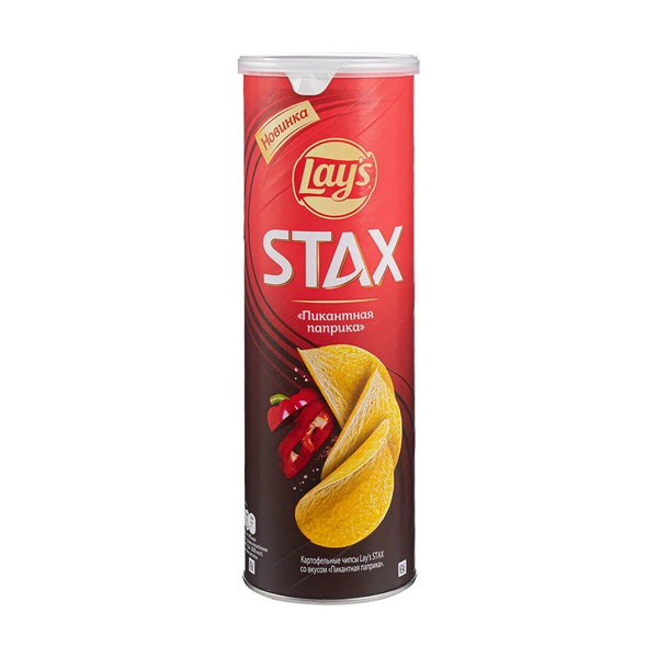 Чипсы "STAX", Lay s, 140 г - купить с доставкой по выгодным ценам в ...