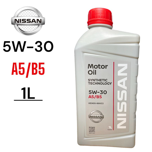 Масло моторное Nissan 5W-30 Синтетическое - купить в интернет-магазине ...