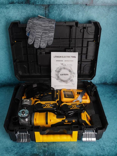 Набор электроинструментов аккумуляторных для дома в чемодане Dewalt 2 в ...