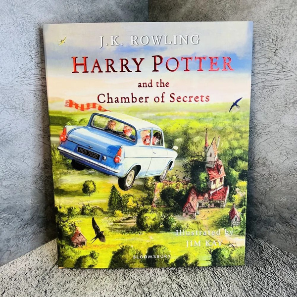 Harry Potter illustrated by Jim Kay, Bloomsbury 5 books set, набор из ...