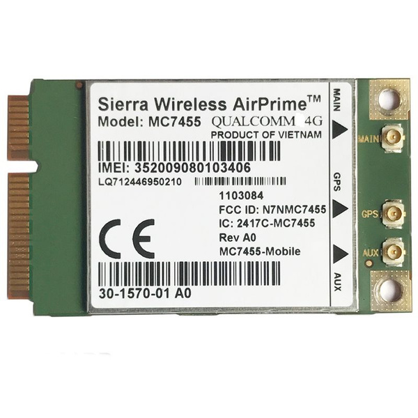 Вопросы и ответы о MC7455 LTE 4G Card Mini PCI E FDD LTE Модуль TDD LTE ...