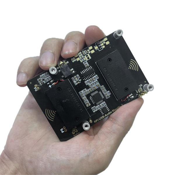 Модуль звуковой карты USB Audio HAT для 4B с разъемом для наушников ...