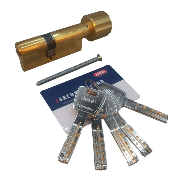 Механизм цилиндровый ABUS X12R430 ключ/вертушка 40-35 (75 мм) MS (5 key ...