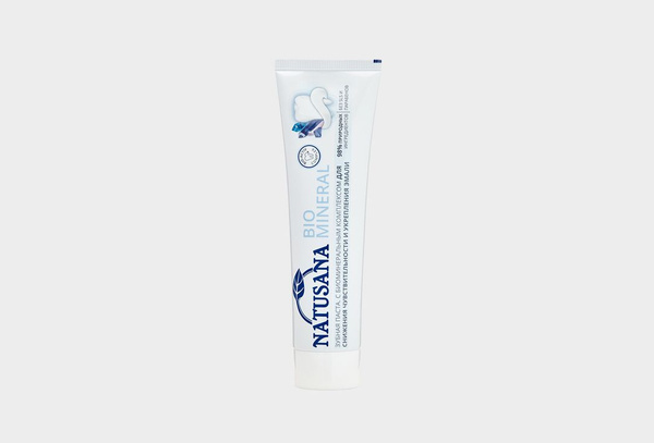 зубная паста / Natusana, bio mineral / 100мл - купить с доставкой по ...
