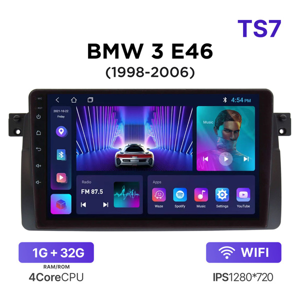 Магнитола Mekede TS7 1-32 Гб Android для BMW 3-серии E46 (1998-2006 ...