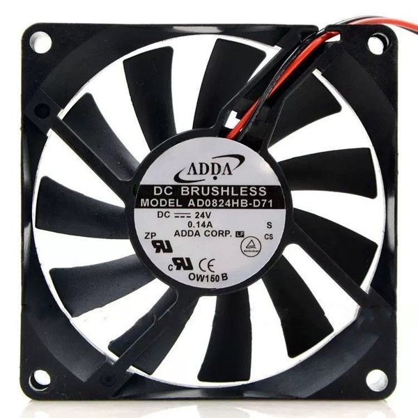 Новый ADDA AD0824HB - D71 8015 8CM 24V - купить с доставкой по выгодным ...