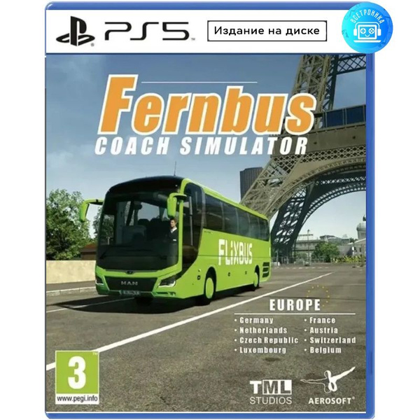 Игра Fernbus Coach Simulator ps5 (PlayStation 5, Английская версия ...