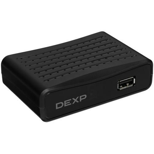DEXP ТВ-ресивер HD 7734P , черный, черно-серый купить на OZON по низкой цене (1550253412)