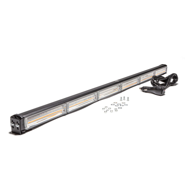 Маяк-стробоскоп 12/24 В, 36 Вт, желтый, 1-стор. (6 блоков COB), 28 реж ...