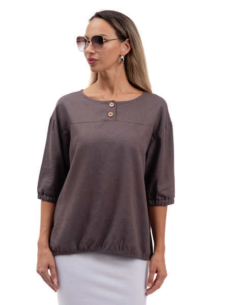 Блузка Rosso Style - купить с доставкой по выгодным ценам в интернет-магазине OZON (1565153529)