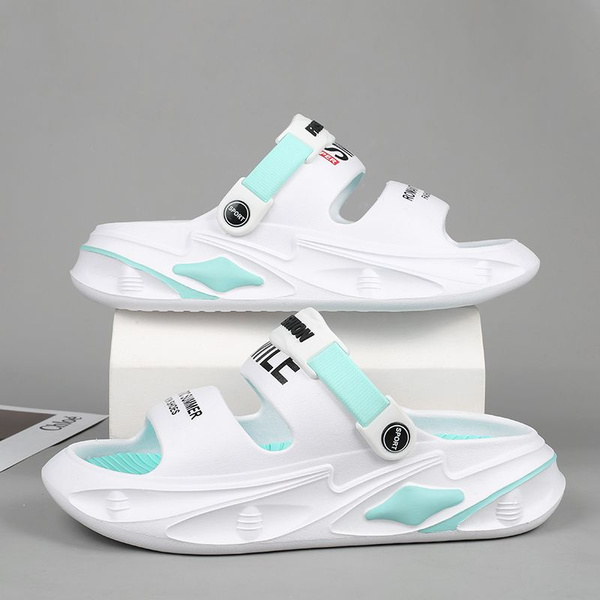 Шлепанцы Мужской, Женский SARIWEN, размер 43 EVA Рельефный рисунок подошвы, Толстая подошва ...