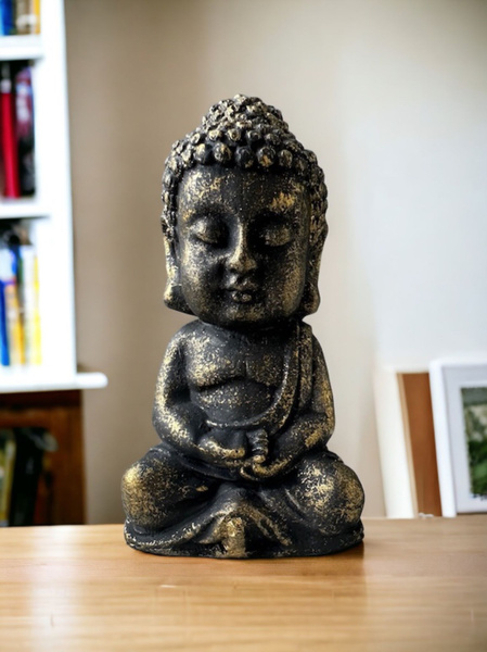 Статуэтка Magic Makers Будда и Ганеша арт МалышБуддаЧерноеЗолото - купить по низким ценам в ...