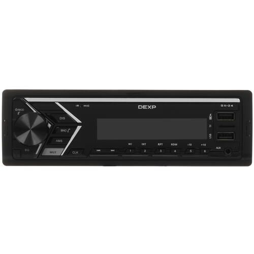 Автомагнитола DEXP GX-241 DIN - купить в интернет-магазине OZON с доставкой по России (1570535850)