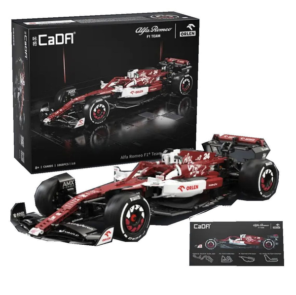 Конструктор 3D CaDA машина Формула 1 Alfa Romeo F1 - купить с доставкой ...