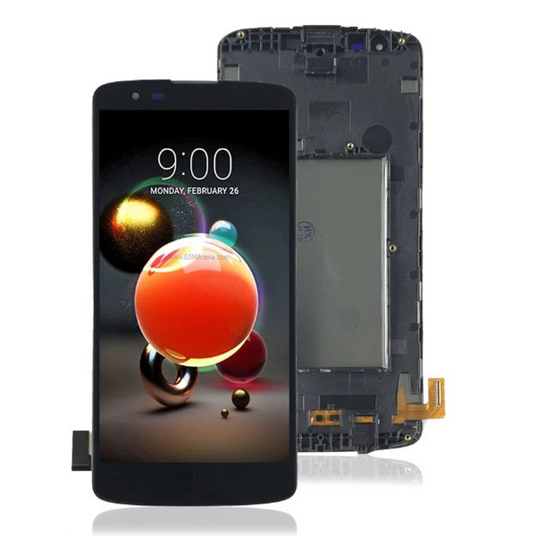 Дисплей с рамкой Для LG K8 2016/K350/K370/K371/K373 с сенсорным экраном ...