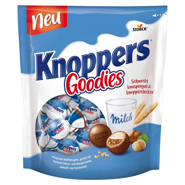 Конфеты "Knoppers Goodies" 180 г (Германия) - купить с доставкой по выгодным ценам в интернет ...