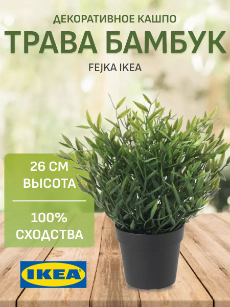 Купить Бамбук Искусственный Фейка икея 9 см FEJKA IKEA по выгодной цене ...