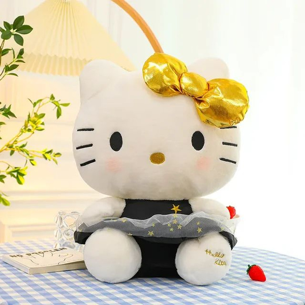 Мягкая игрушка кошка Hello Kitty для девочек милая красивая 45 см