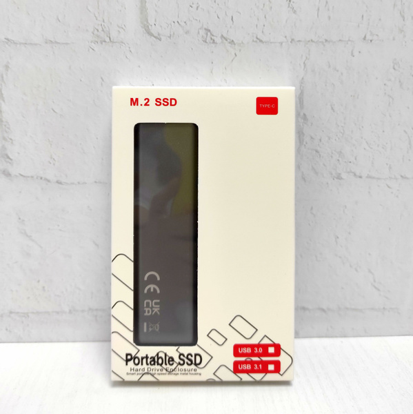 Корпус для SSD M2 SATA (NGFF) накопителя (бокс, переходник, адаптер для ...