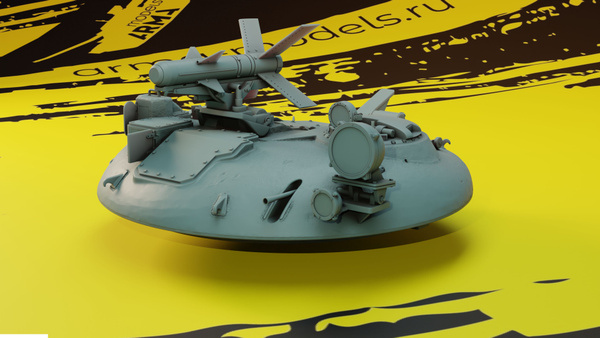 Миниатюра AM3717 Башня ИТ-1 поздняя Arma Models - купить с доставкой по выгодным ценам в ...