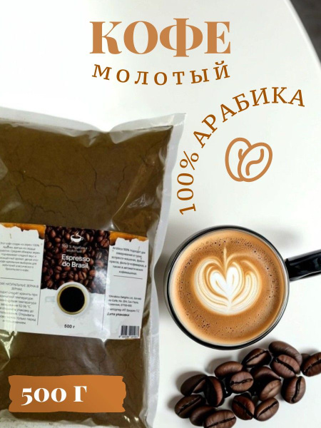 Кофе молотый арабика для турки 100% 500 г - купить с доставкой по ...