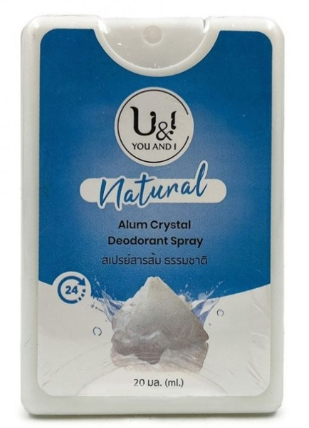 U&I Дезодорант-спрей кристаллический Alum Crystal Deodorant Spray ...