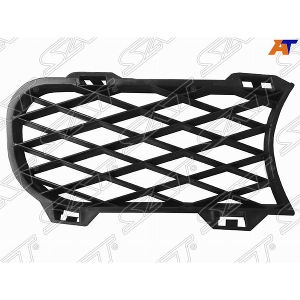Решетка переднего бампера левая для Фольксваген Туарег 1 2002-2006 ...