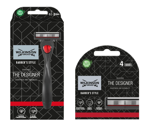 Wilkinson Sword Barbers Style The Designer / Бритвенный cтанок DESIGNER ...