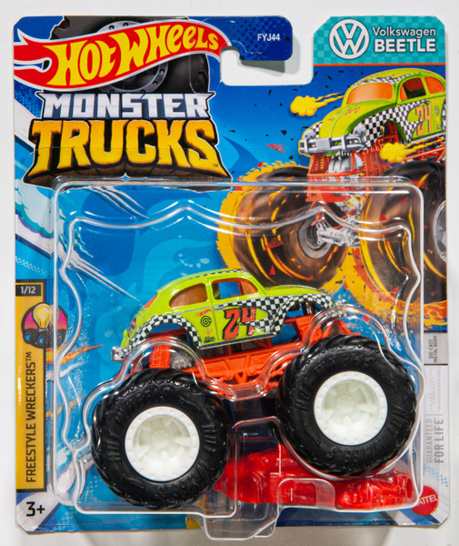 Машинка Монстр Трак Monster Trucks 1963 Volkswagen Beetle - купить с доставкой по выгодным ценам ...
