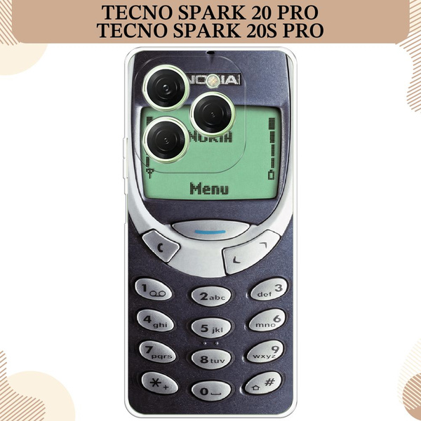 Силиконовый чехол на Tecno Spark 20 Pro/20S Pro / Текно Спарк 20 Про ...