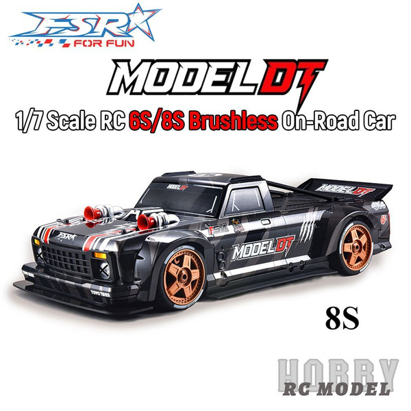 FSR MODEL DT 6S 8S Бесколлекторный 4WD RTR 2.4GHz 1/7 RC Симуляция ...