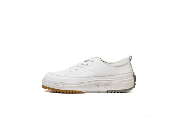 Кроссовки Женский HELENA BERGER Натуральная кожа, размер 38 F На любой сезон Шнурки Без каблука ...