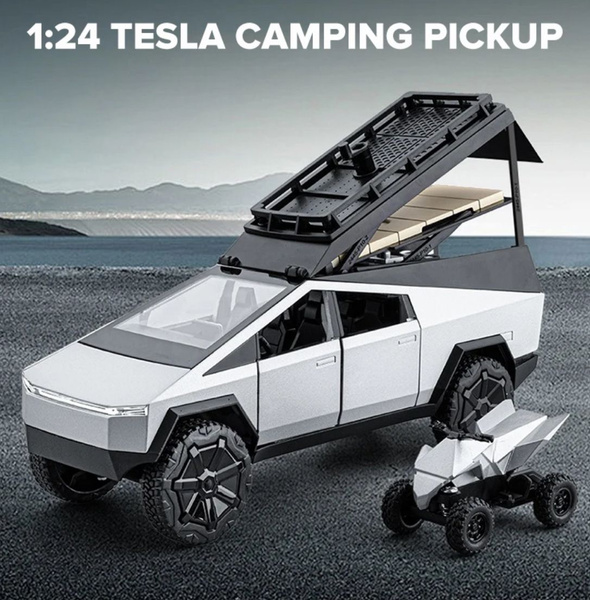 Характеристики Коллекционная масштабная модель Тесла Tesla Cybertruck ...