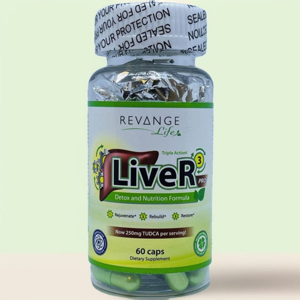 Liver Pro Tudca 250mg, Revange nutrition, 60 caps, для печени, витамины ...