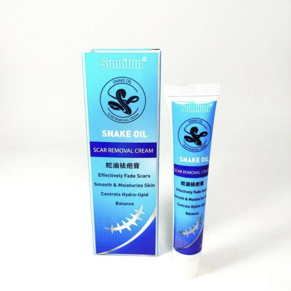 Крем от шрамов и рубцов, постакне, растяжек SNAKE OIL 20 gr ...