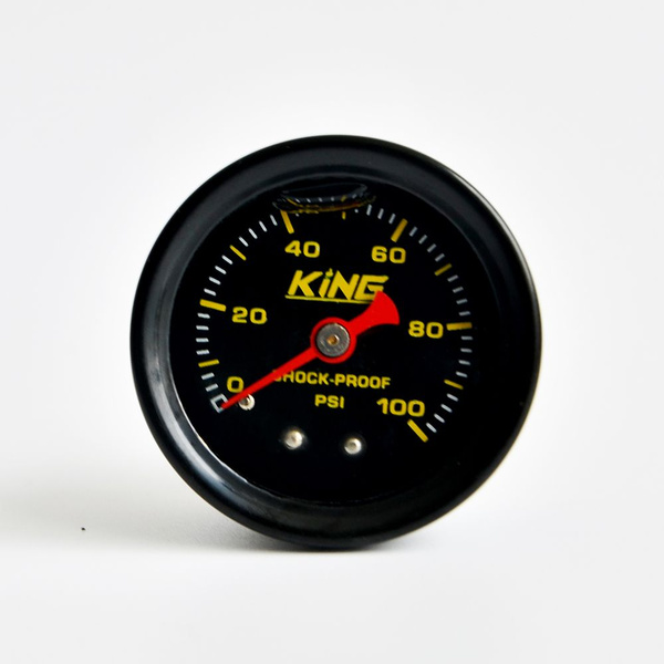 Манометр вибростойкий Yi-Lecht LXT-YB-4004 0-100psi (0-7bar), резьба 1/ ...