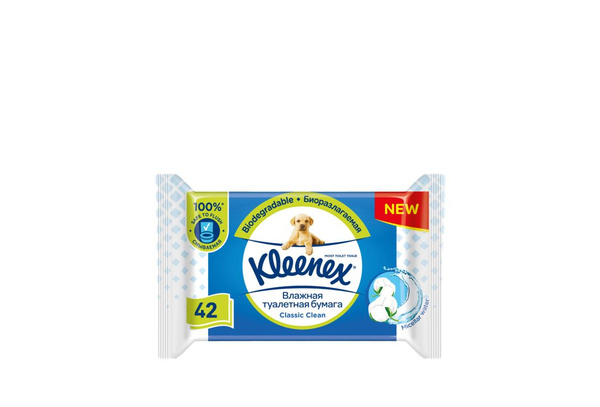 Kleenex Туалетная бумага влажная - купить с доставкой по выгодным ценам ...