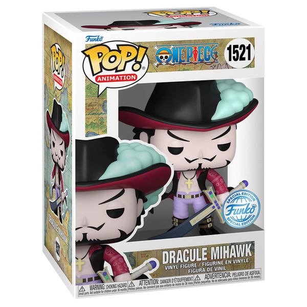 Фигурка коллекционная Funko POP! Animation One Piece Dracule Mihawk ...