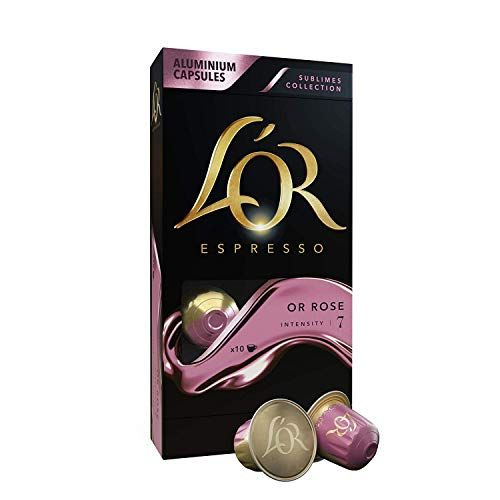 L'OR Espresso Coffee Or Rose Intensity 7 - Алюминиевые кофейные капсулы ...