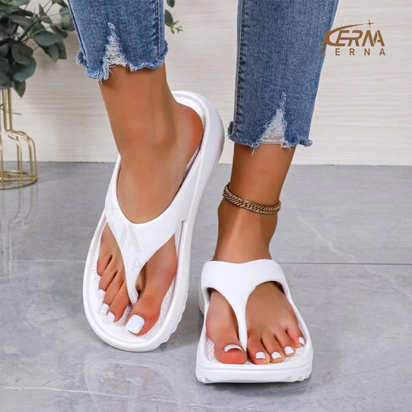 Сланцы Женский KERNA, размер 38, 39 EVA Открытый нос Без каблука 8 Без застёжки Китай Лето ...