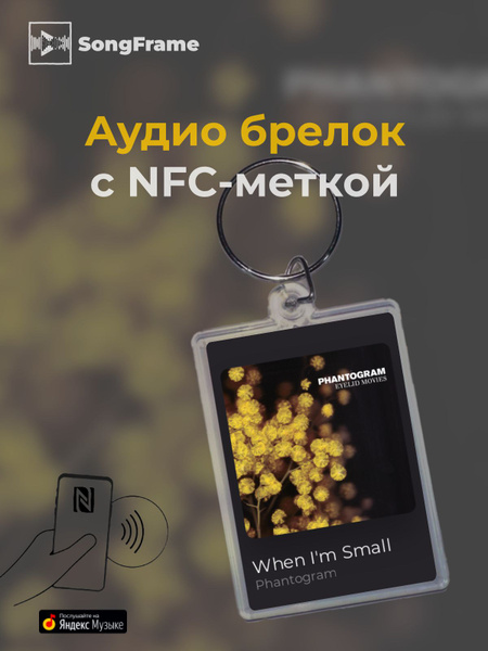 Брелок Яндекс.Музыка с NFC Phantogram - When I'm Small - купить с ...