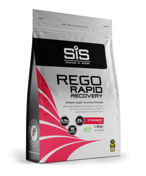 Напиток для восстановления SiS Rego Rapid Recovery 1,5 кг клубника ...