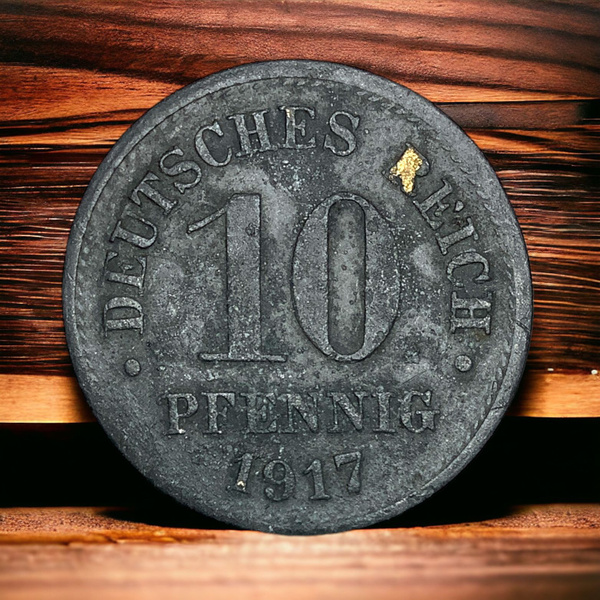 Монета Германия 10 пфеннингов 1917 года. Орел - купить в интернет-магазине OZON с быстрой ...