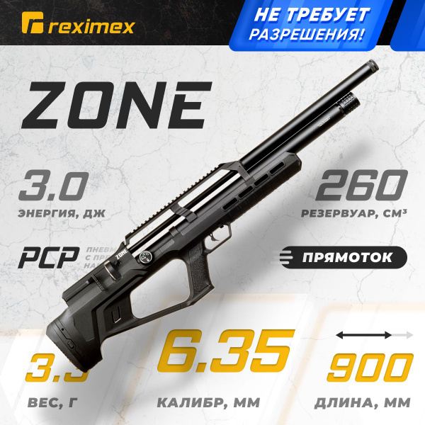 Пневматическая винтовка Reximex Винтовка пневматическая ZONE_пластик ...