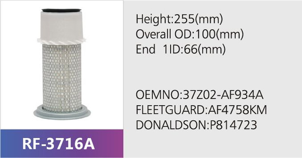 Фильтр воздушный RF NATIVE TECHNOLOGIES RF-3716A (1/12) - купить по ...