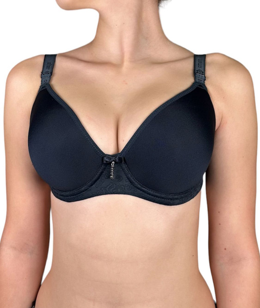Бюстгальтер Женский VE.NU.S спейсер, размер 100C темно-синий Полиамид, Эластан Повседневный ...